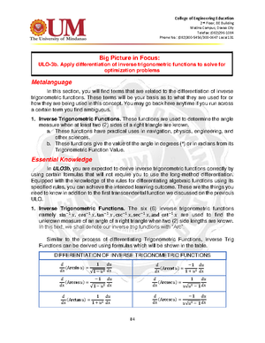 Precal - Math notes forr better understanding - TRIGONOMETRY ...