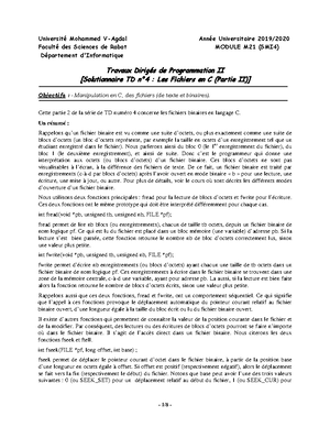 Corrige TD3 - Correction du TD Exercice 1 Ecrire un algorithme qui lit ...