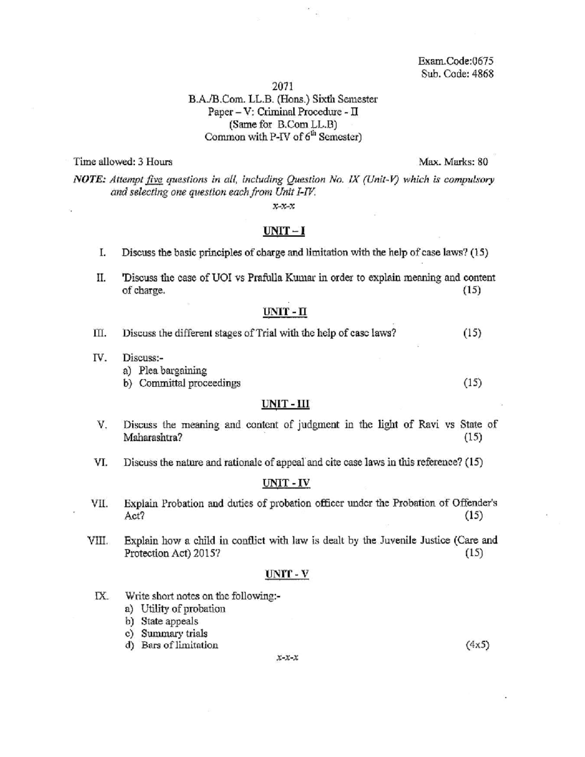 CRPC 2021 - pyq - Constitutional law - Studocu