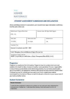 MPP (Assignment 1) - reach D - Table of contents I. - Studocu