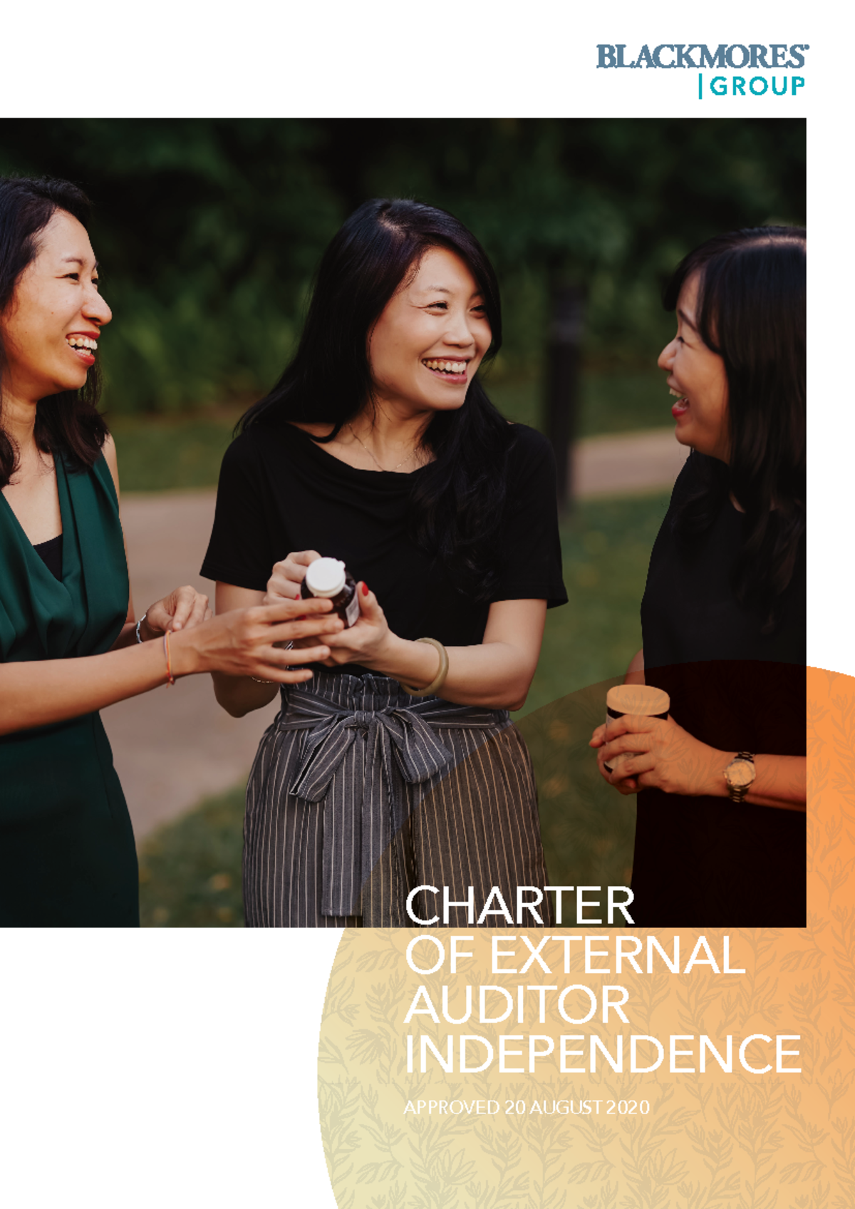 2020 Blackmores Charter of External Auditor Independence - TAX REPORT ...