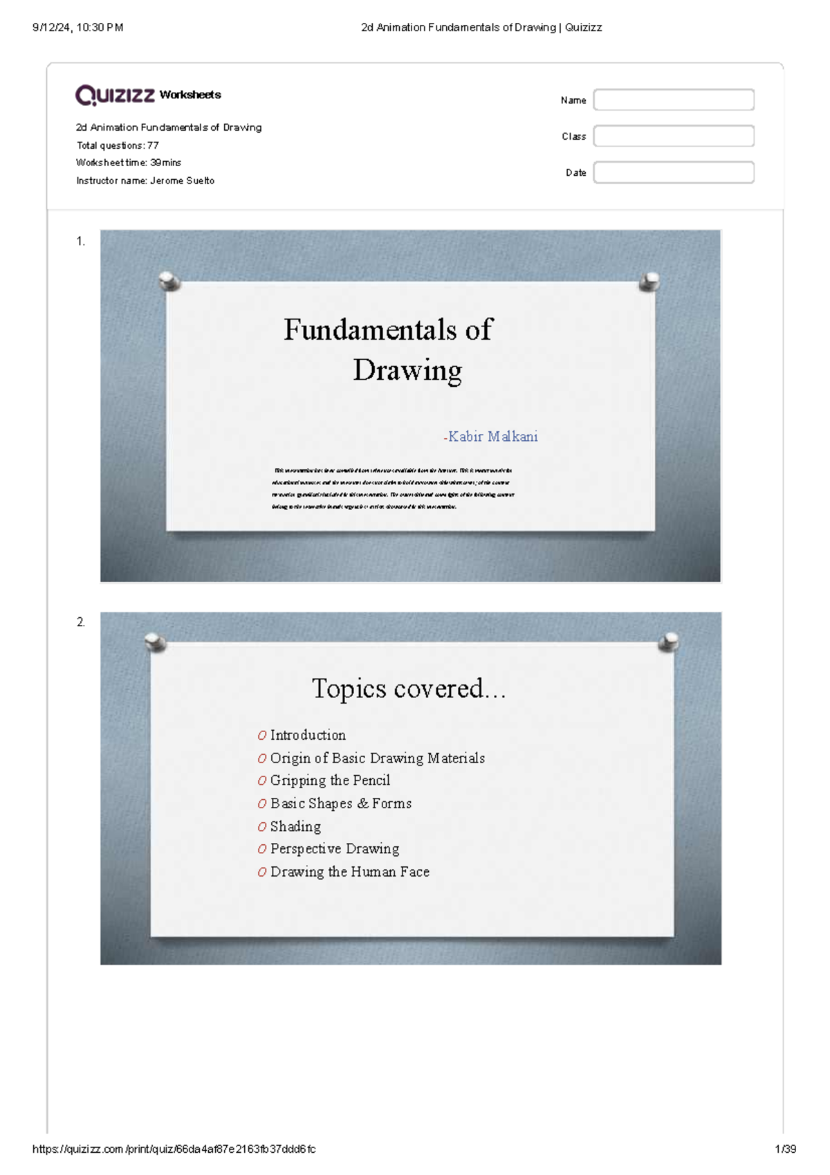 Inbound 3541857453054068949 - Worksheets 2d Animation Fundamentals of ...