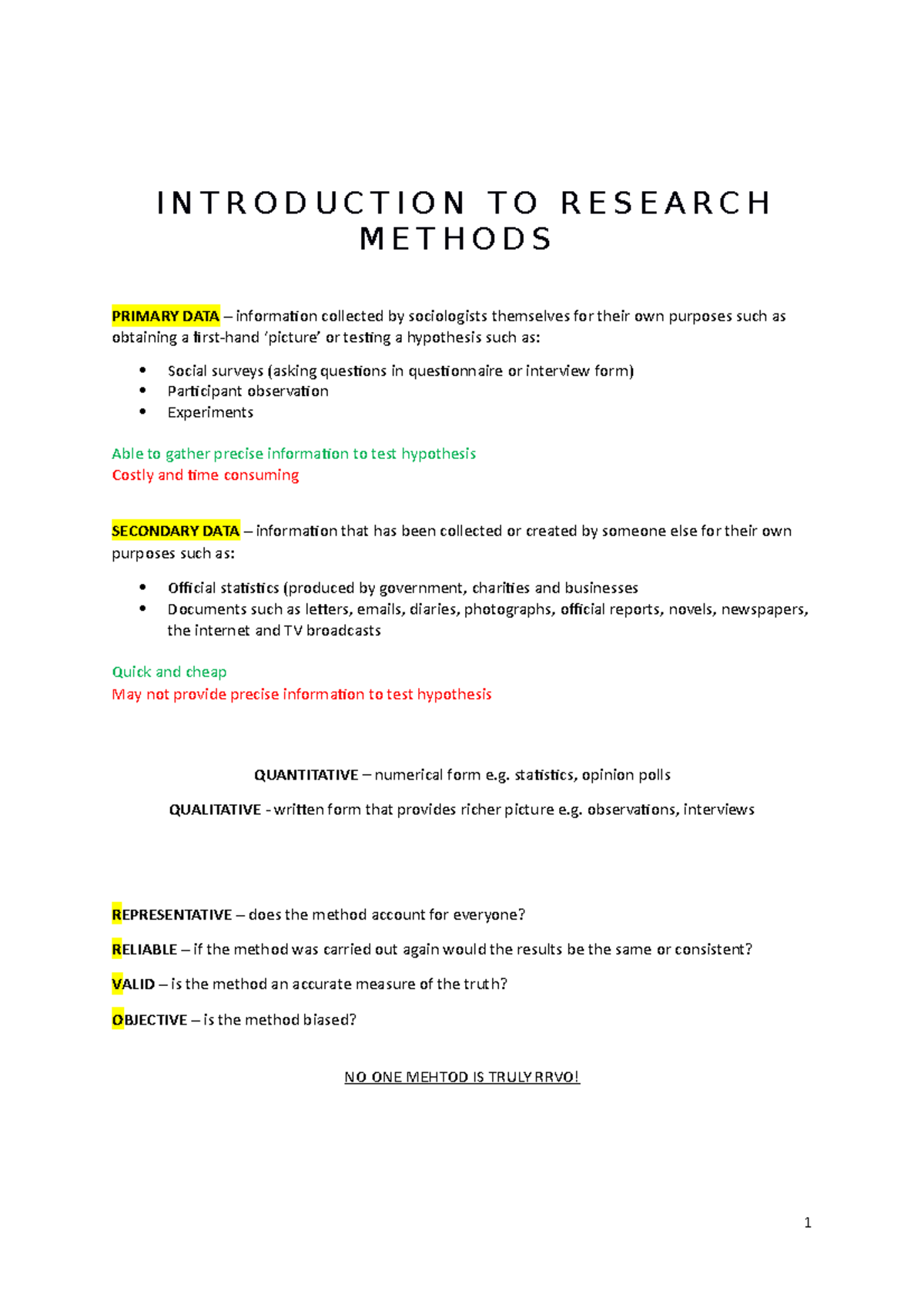 Methods IN Context - I N T R O D U C T I O N T O R E S E A RC H M E T H ...