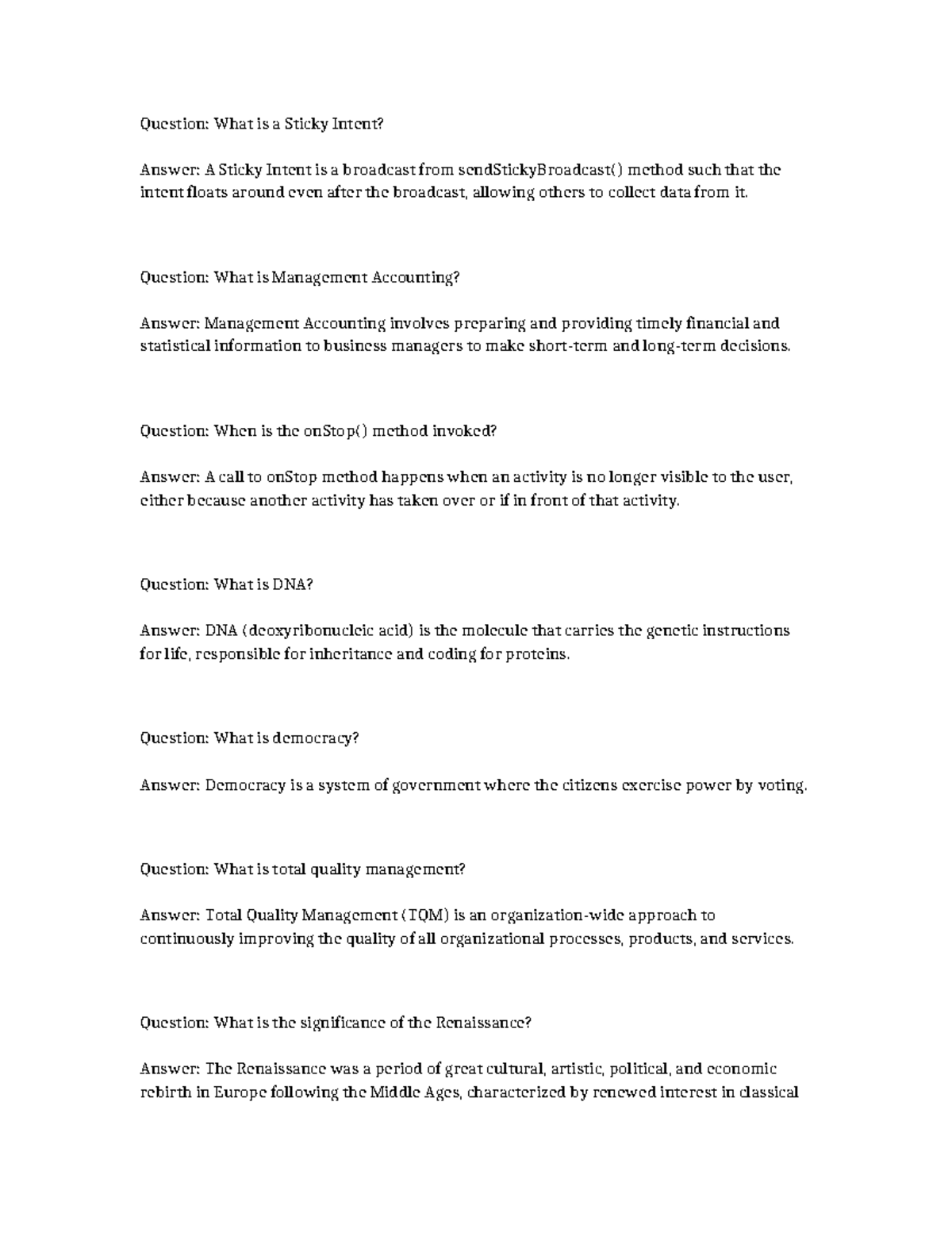 Scantier shedable westphalian - Question: What is a Sticky Intent ...