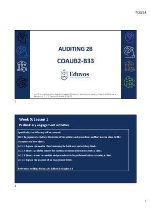 Coaga 2 - 2024 - Unit 2 - Cost classification and high-low method - Memo - COAGB2 - Studocu