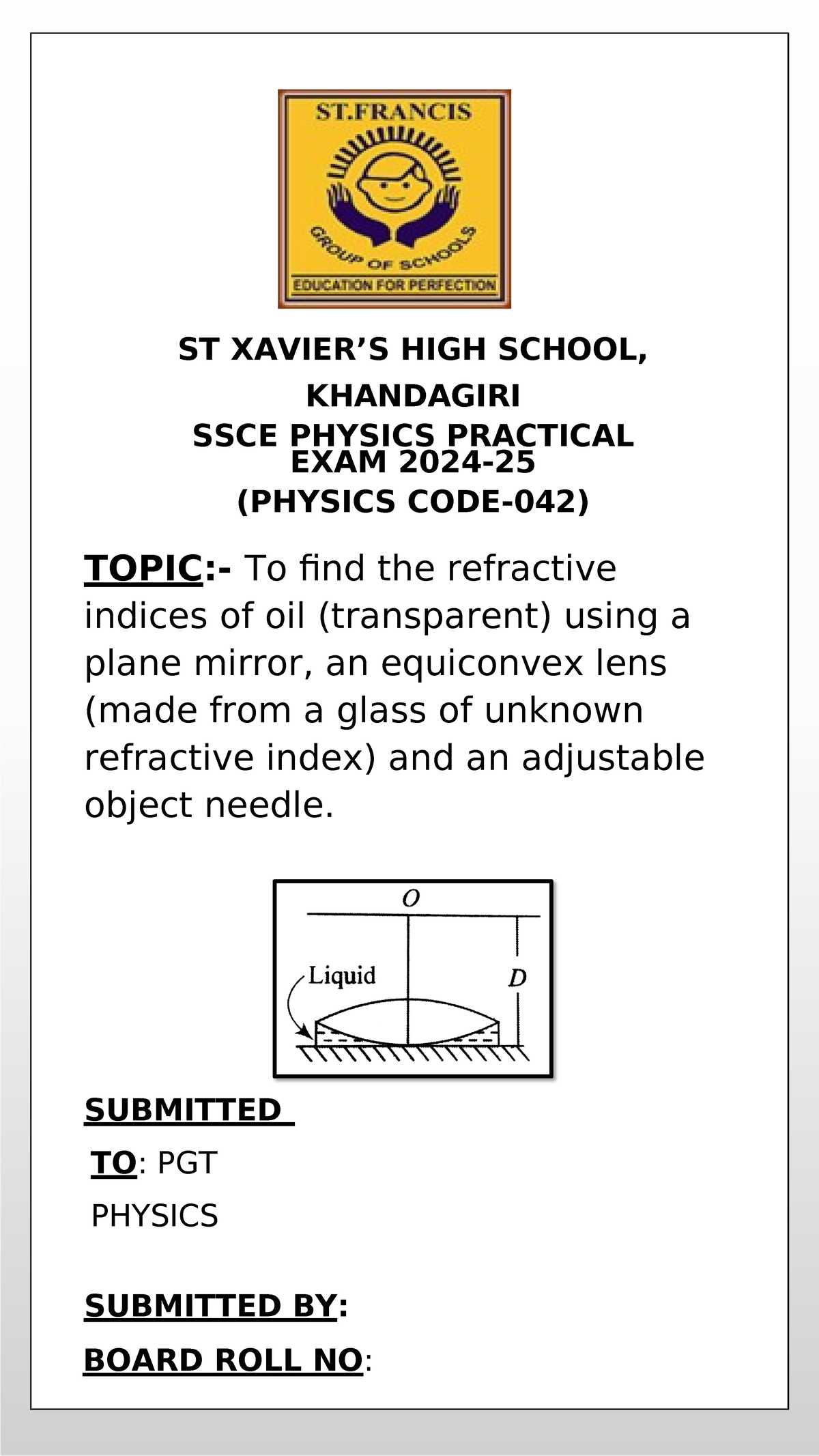 Determining-the-Refractive-Index-of-Water 1 - ST XAVIER’S HIGH SCHOOL ...
