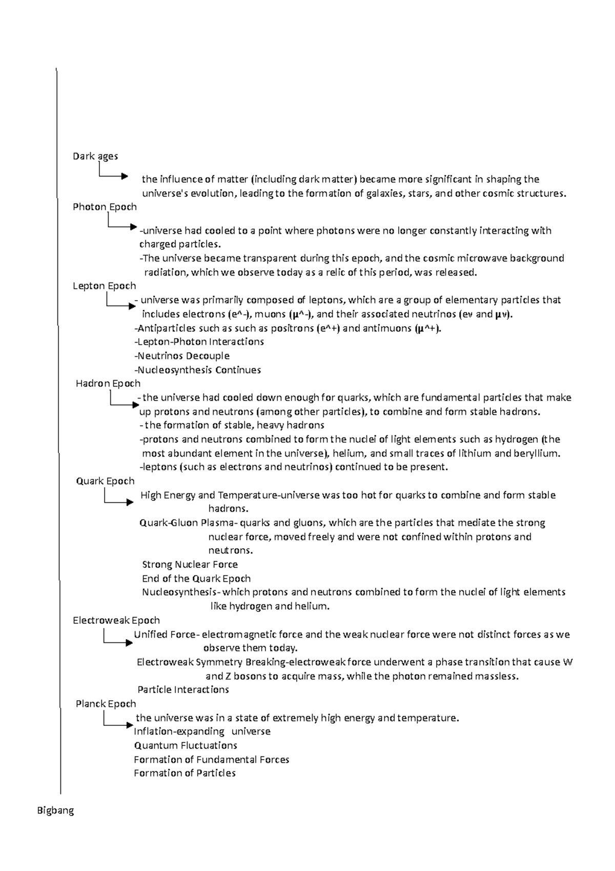 Dark ages - astronomy - Dark ages the influence of matter (including ...