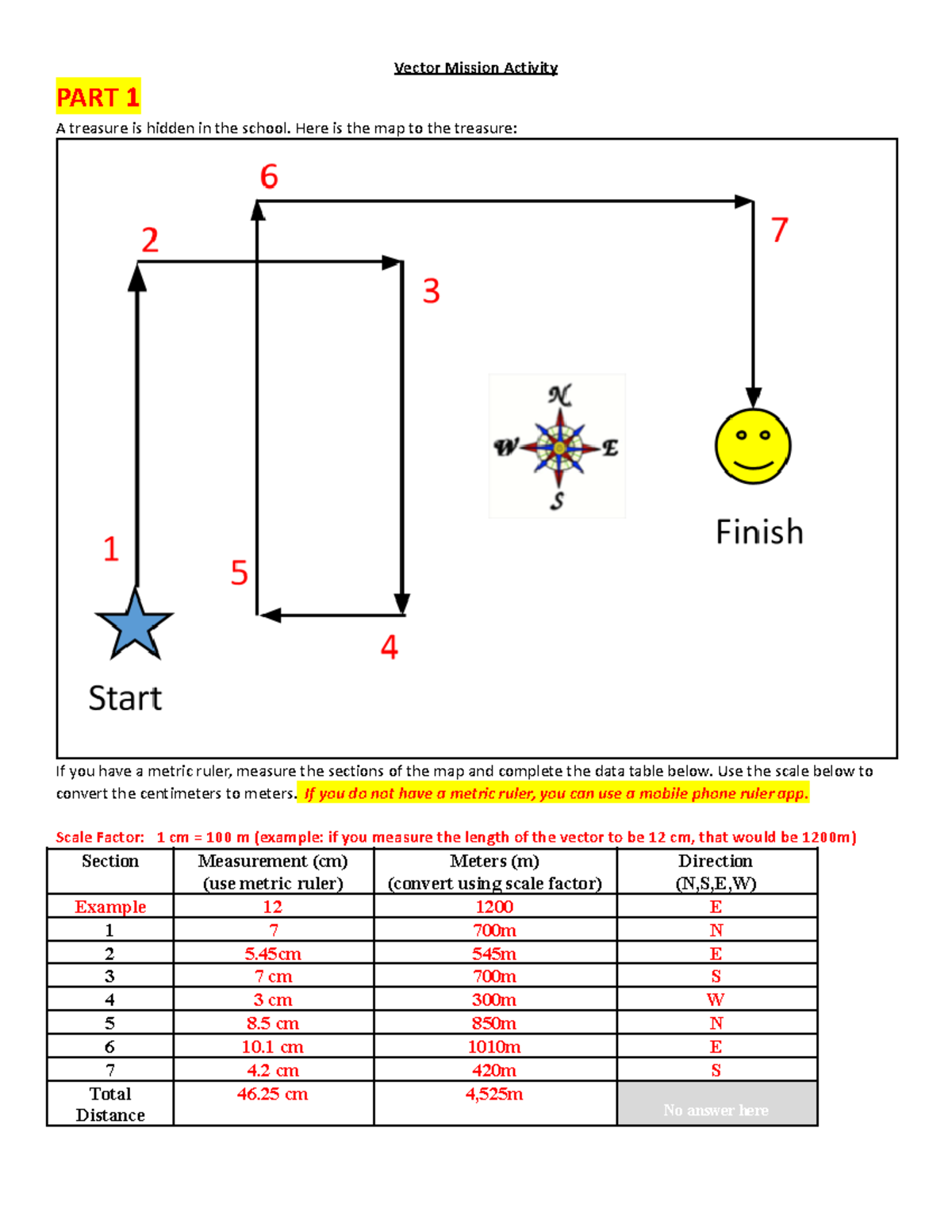 2022 Vector Mission - Answered - Vector Mission Activity PART 1 A ...