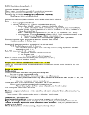 Lab Med Exam 2 - BMP and CMP overview, glucose, thyroid function ...