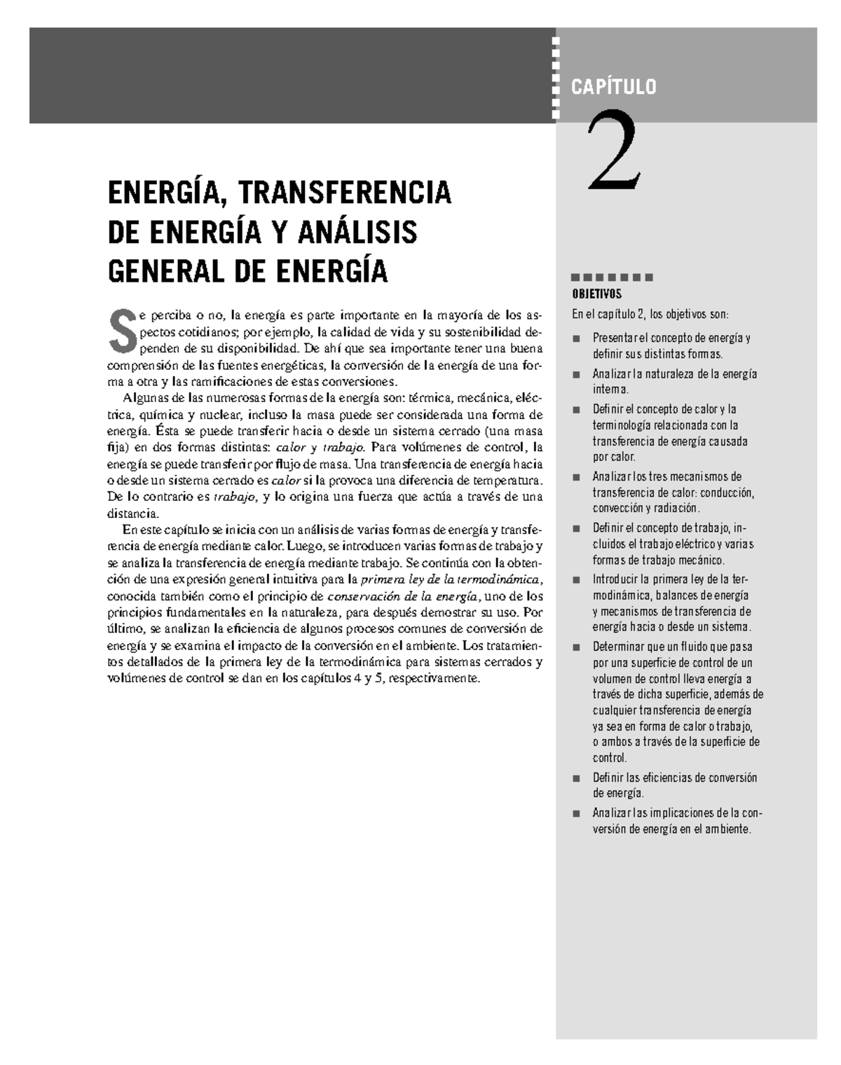 3-1 Energia y transferencia de energia ENERGÍA, TRANSFERENCIA DE ...