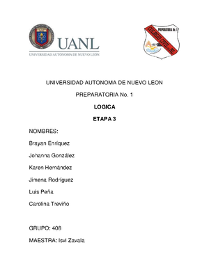Actividad de requisito 4 Pro Vi - UNIVERSIDAD AUTÓNOMA DE NUEVO LEÓN Preparatoria No. PROYECTO ...
