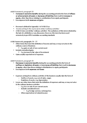 AASB 137 summary - Examples - 1 AASB 137 Provisions, Contingent ...