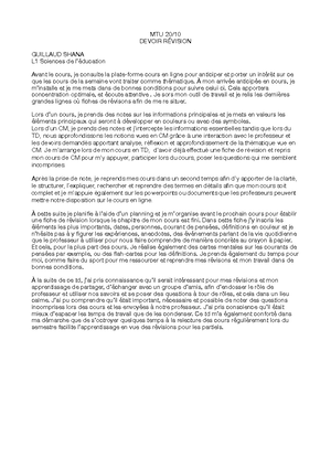 Méthodologie du commentaire de décision de justice- Licence de droit ...