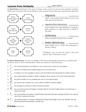 Chapter 5 The Structure of Congress - NOTES Chapter 5: The Structure of ...
