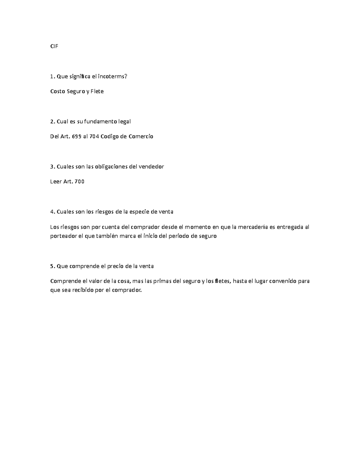 Icoterm CIF - CIF Que significa el incoterms? Costo Seguro y Flete Cual ...