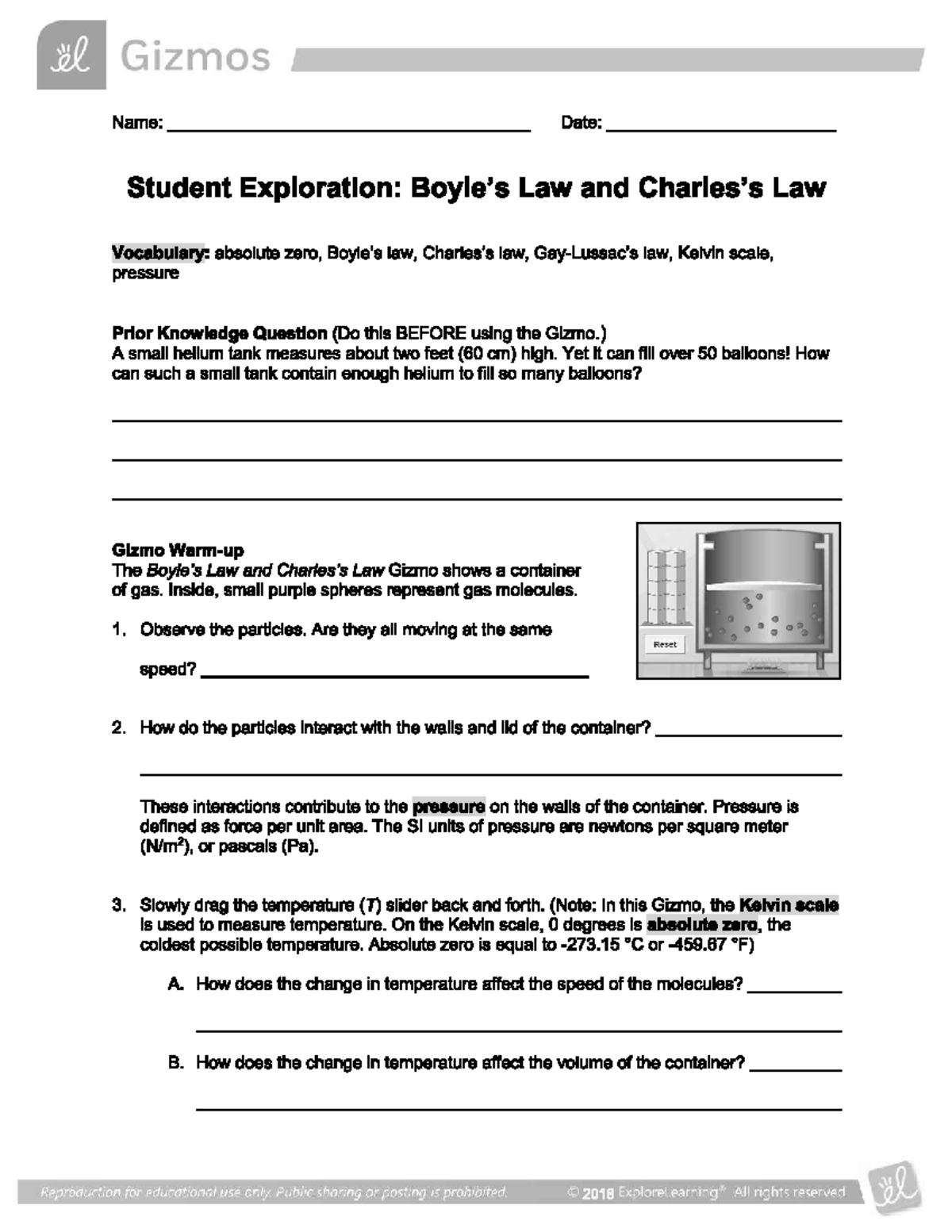Lab 4 Boyles and Charles Laws - Studocu