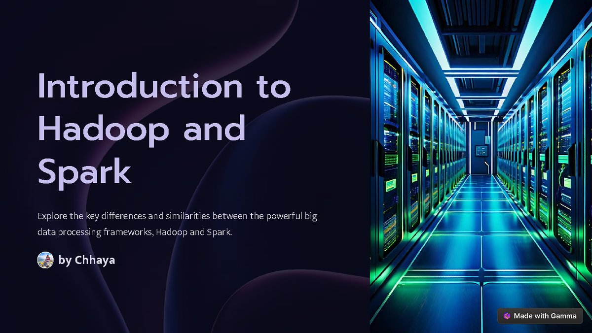 Introduction to Hadoop and Spark - Introduction to Hadoop and Spark ...