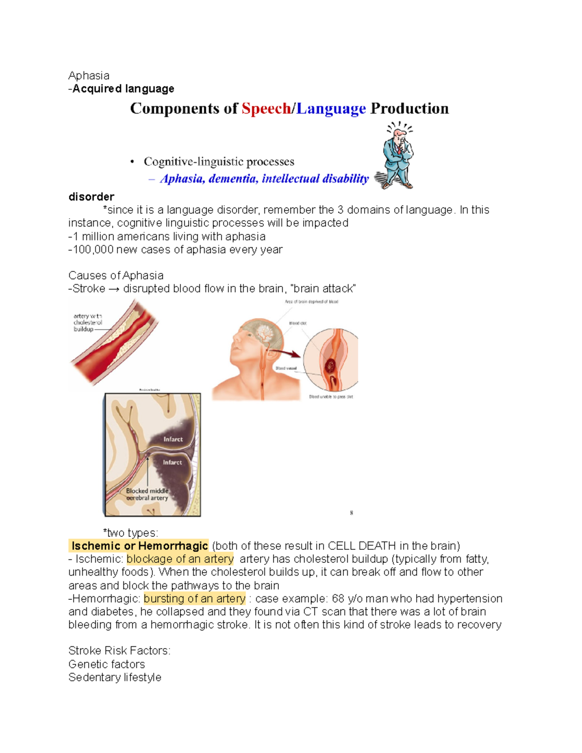 Aphasia - Acquired language Comm - Aphasia Acquired language disorder ...