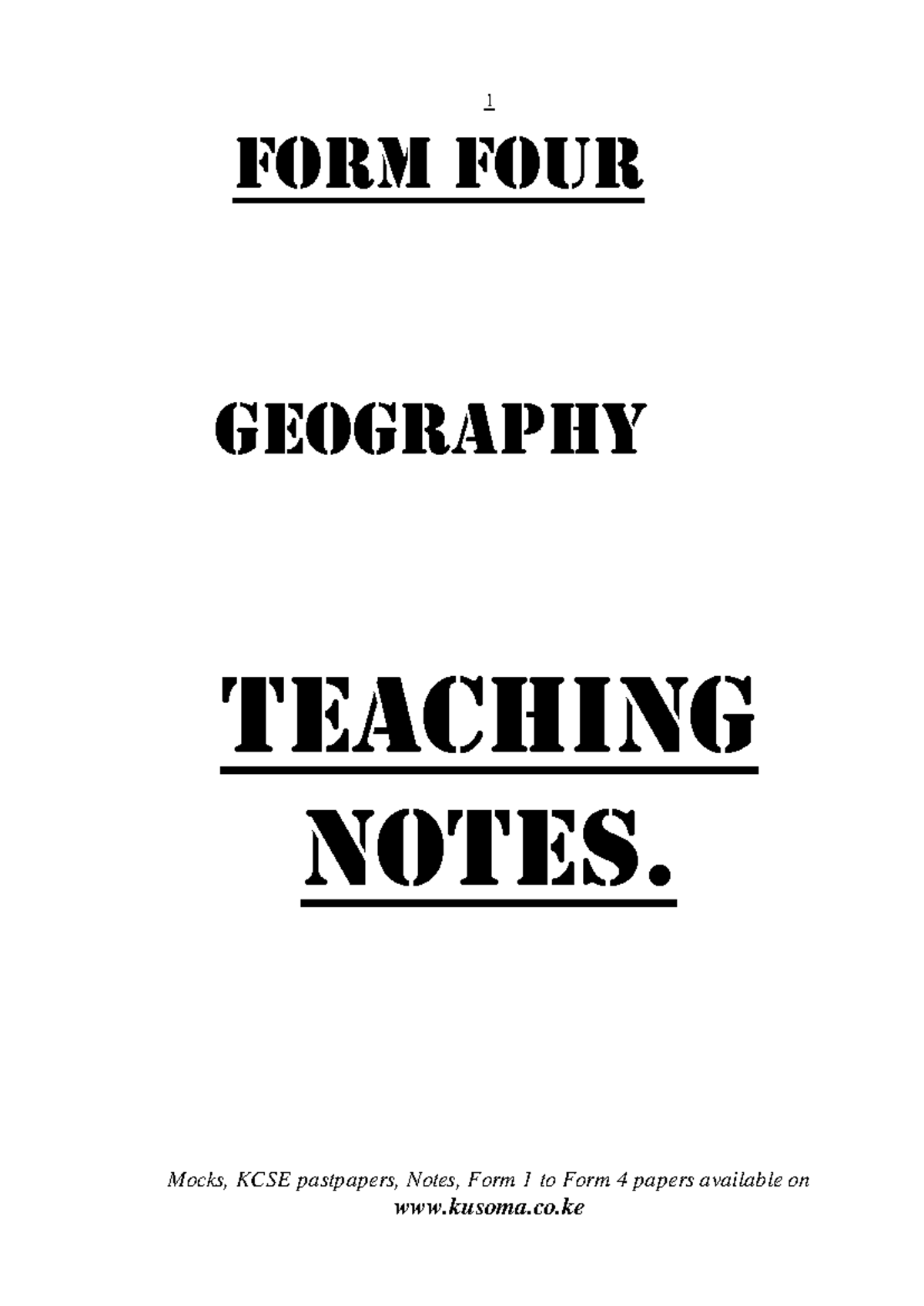 4 59496885214962019 52 - Mocks, KCSE pastpapers, Notes, Form 1 to Form ...