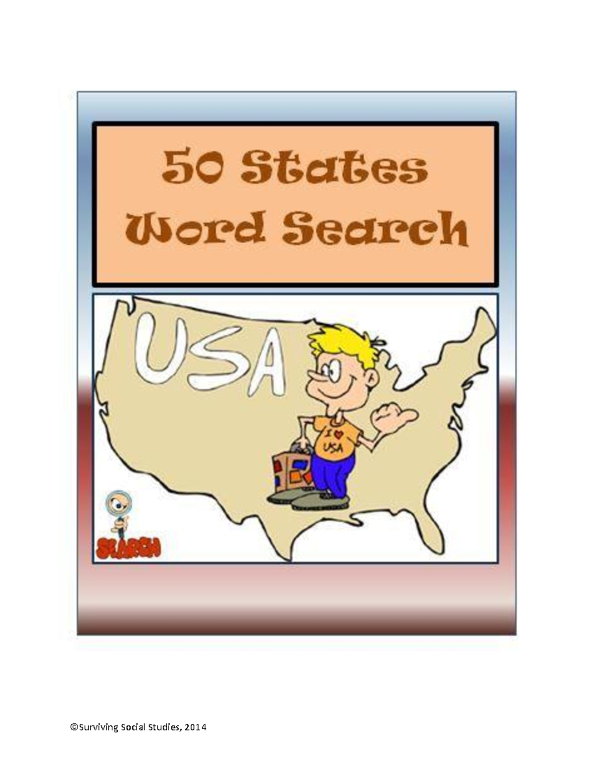 50States Word Search-1 - ©Surviving Social Studies, - Studocu