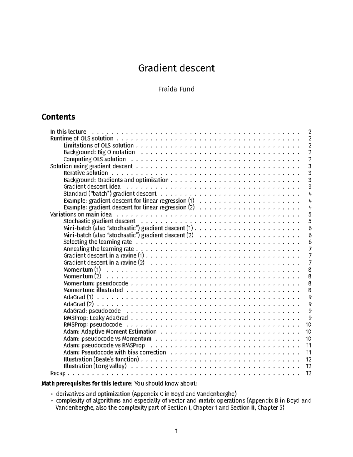 3-gradient-descent - lecture note - Gradient descent Fraida Fund Math ...