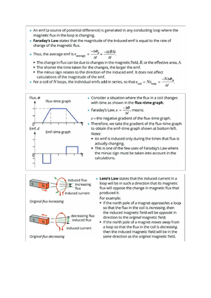 Physics Exam Cheat Sheet - Kinematics Projectile motion Where: 𝐹𝑐 is ...
