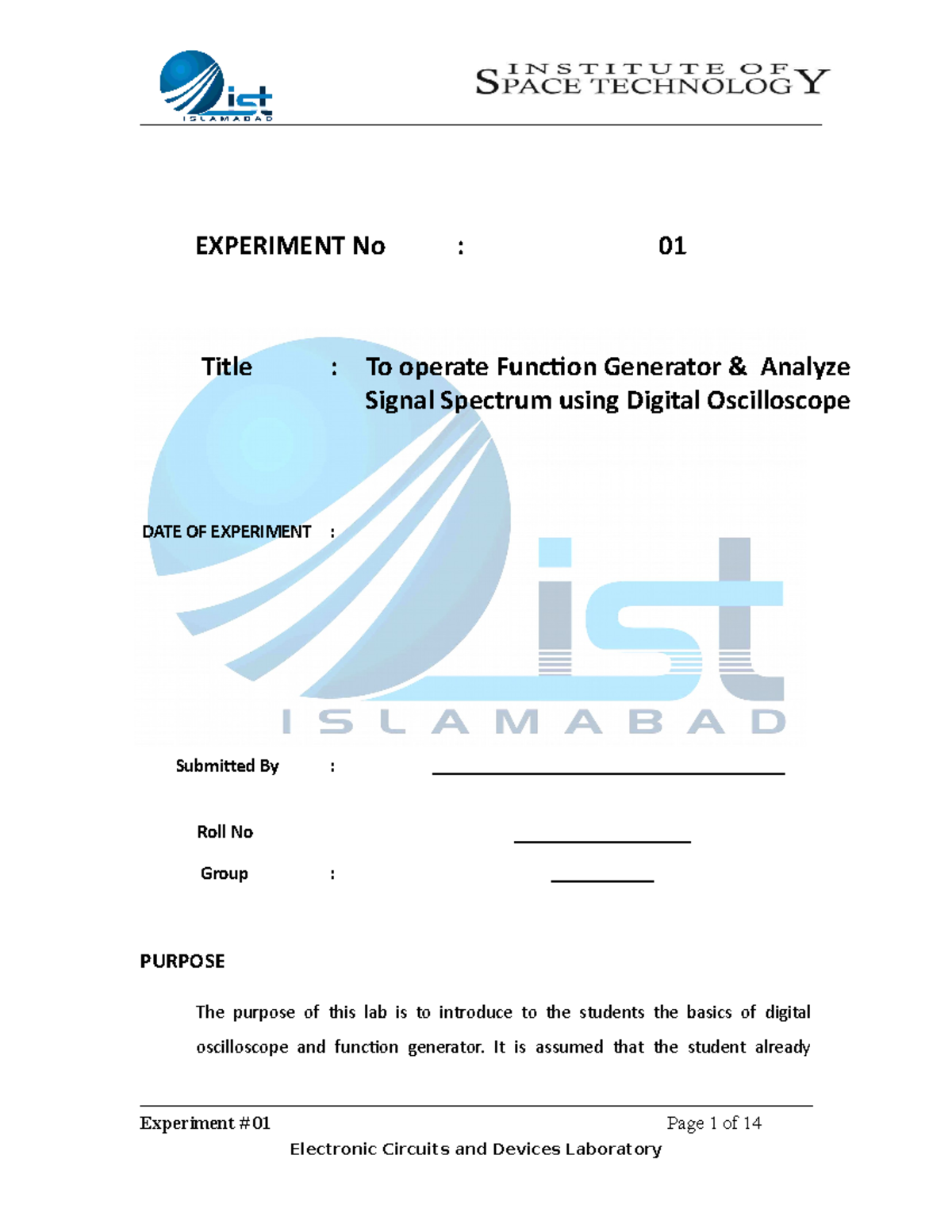 Electronics -II Lab 1 - These are the notes and practical performing ...