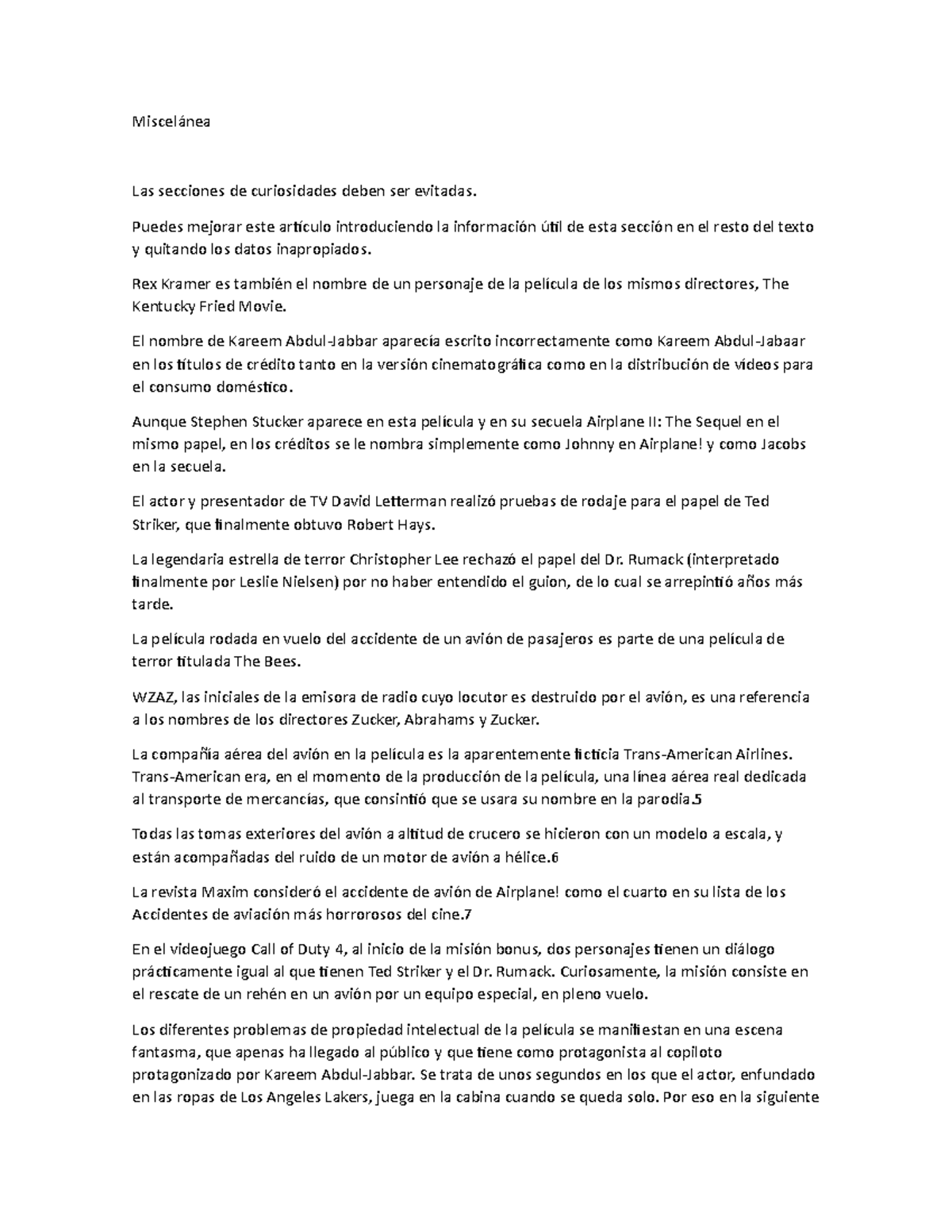 Miscelánea Sincitio - Apuntes de la materia estudiar - Miscelánea Las ...