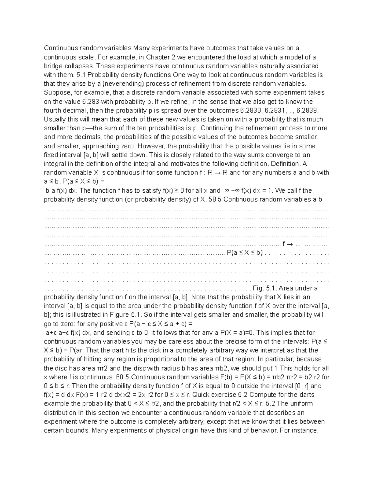 Prob11 Prob And Stats Continuous Random Variables Many Experiments Have Outcomes That Take