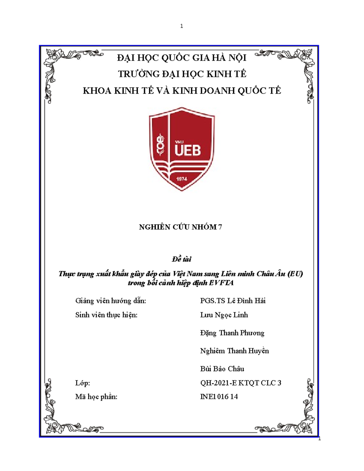 nghien cuu khoa hoc - ĐẠI HỌC QUỐC GIA HÀ NỘI TRƯỜNG ĐẠI HỌC KINH TẾ ...