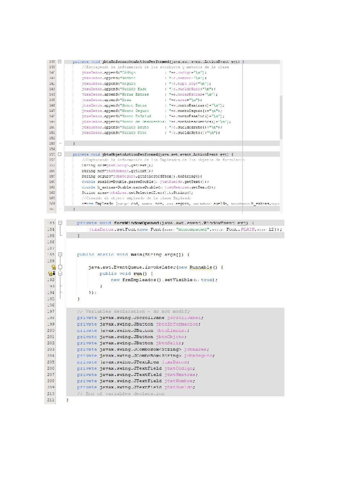 Laboratorio 2 - programacion de crear formularios - Fundamentos de Programación - Studocu