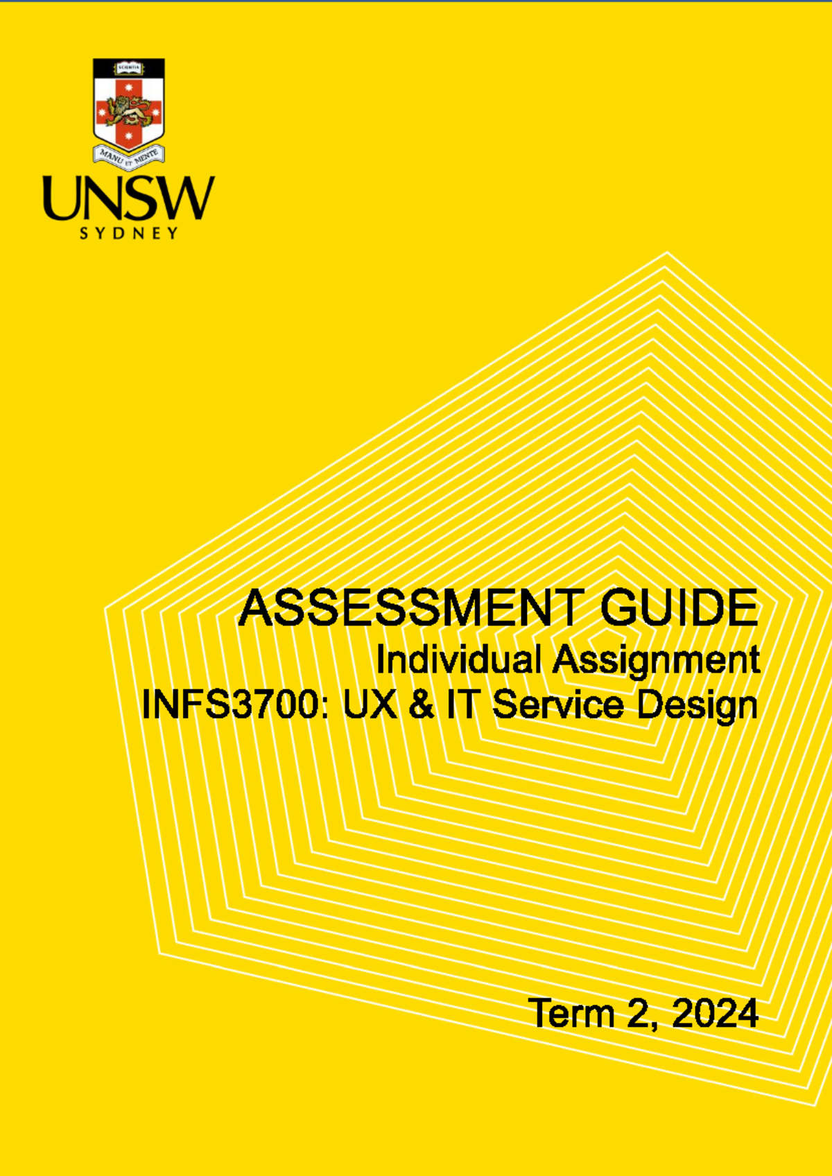 Individual Assingment Task Sheet - MANU MENTE UNSW SYDNEY ASSESSMENT ...