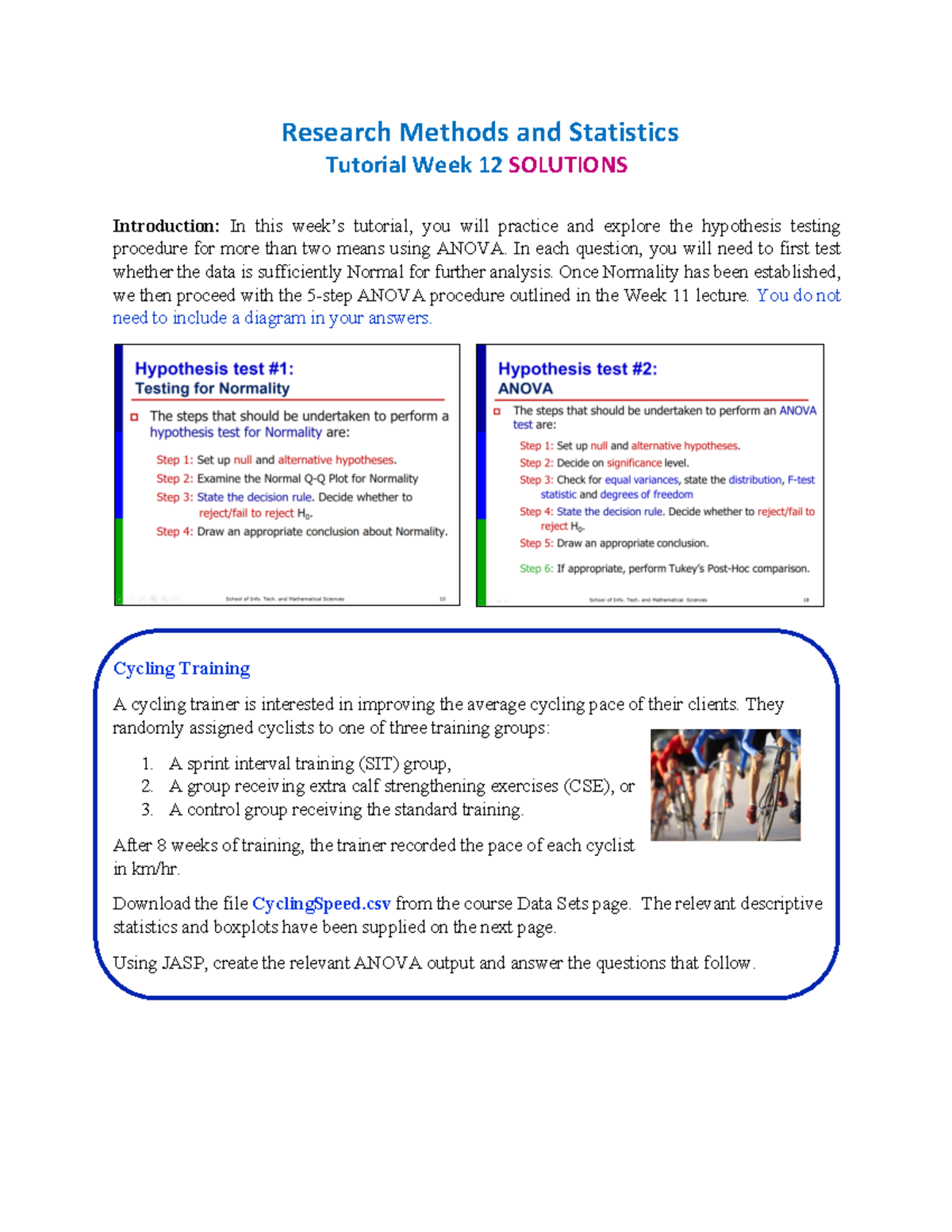 MATH 1071 Week 12 Research Methods and Statistics Tutorial Solutions ...