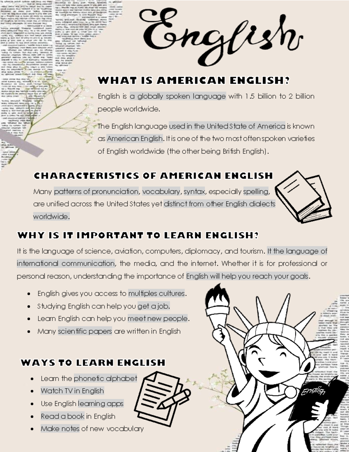 WHAT IS ENGLISH LANGUAGUE? - English is a globally spoken language with ...