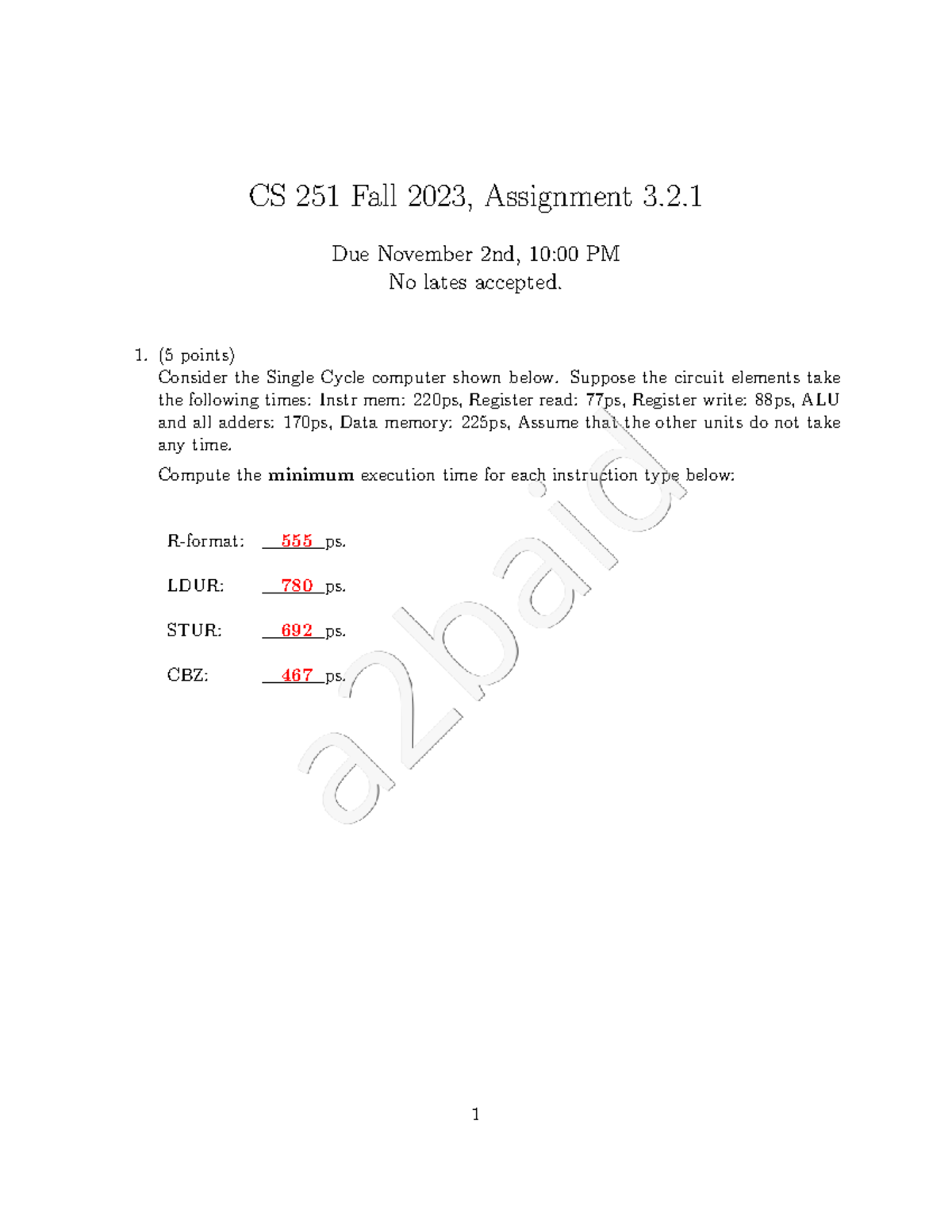 A3-solutions-f23 - Well u posted at 4:30am so sat for a couple hours ...