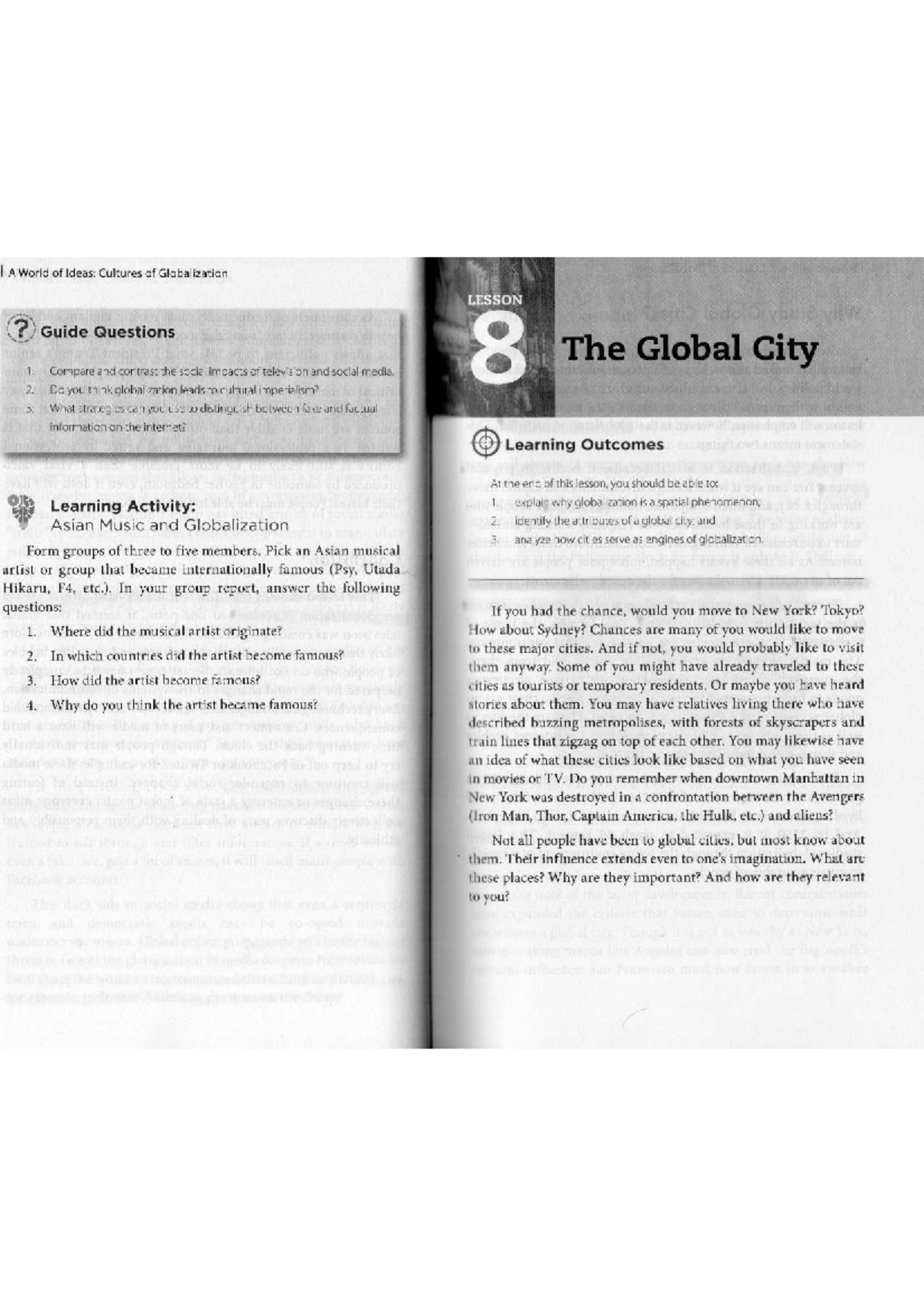 The-Global-City - Contemporary - Studocu