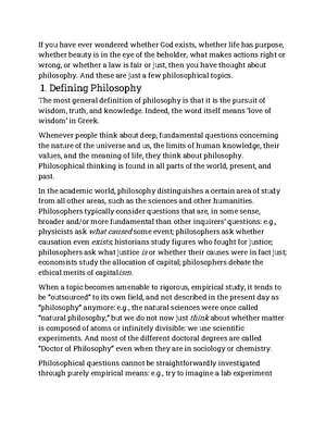 Relationship between Philosophy and education pt - Definition of ...