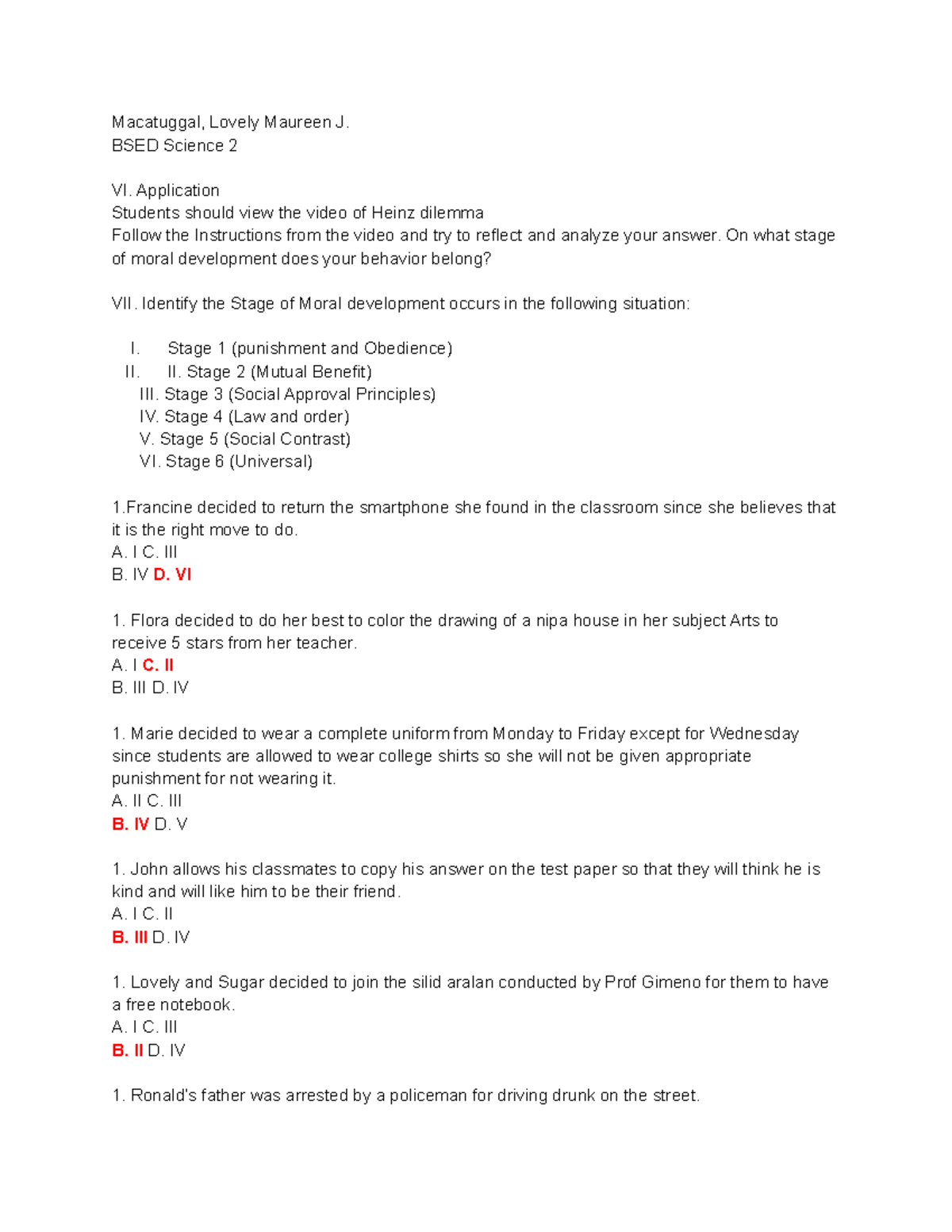 Macatuggal - GEN 1 Module 6 - Macatuggal, Lovely Maureen J. BSED ...