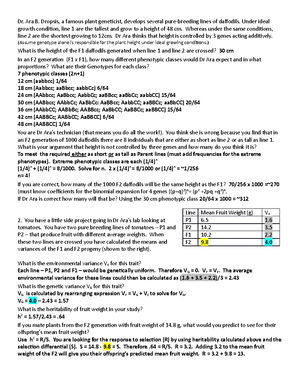 Module 3/ Chapter 3 Notes - Module 3- Complex Traits Intro ...