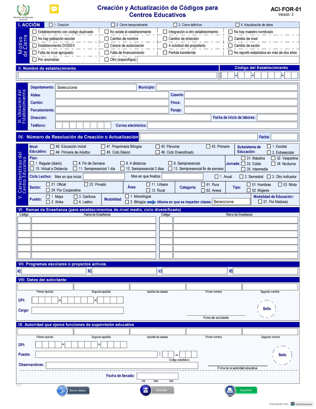 ACI-FOR-01 VER 3 ultima versión - Educacion y Lenguaje - Studocu