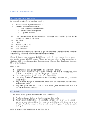 Chapter 6 - Summary Essentials of Economics - CHAPTER 6 – TECHNOLOGY ...