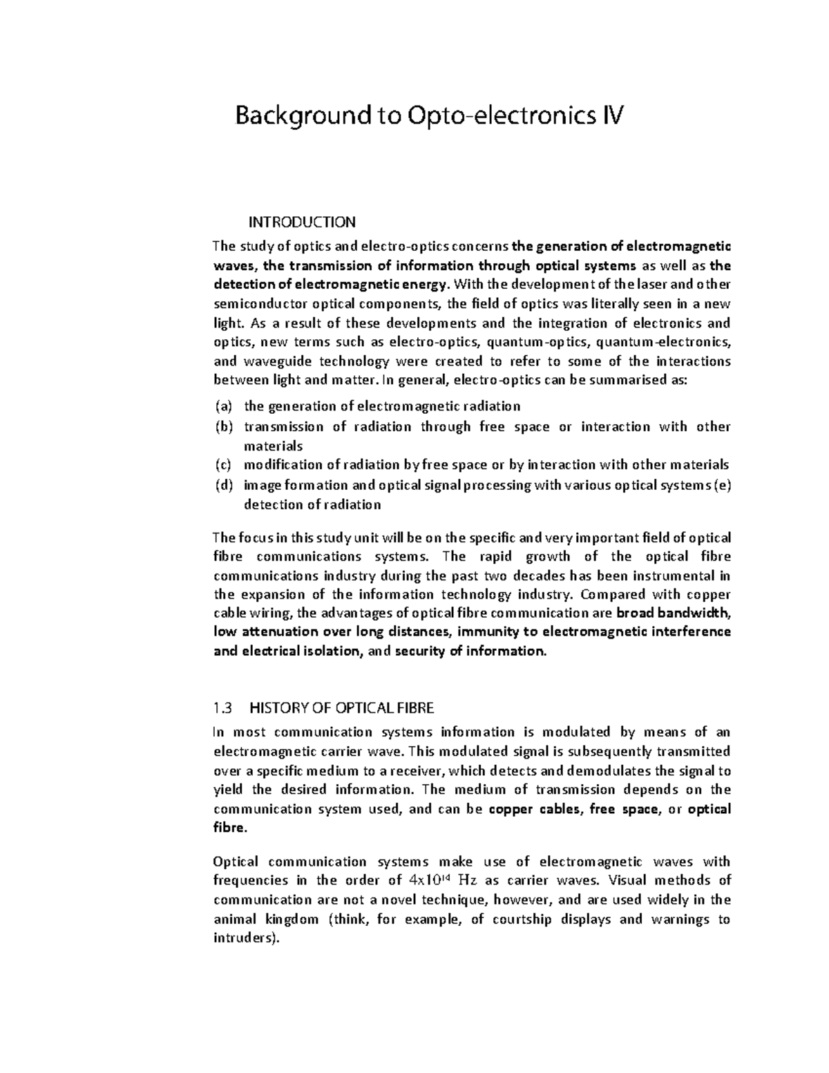 Background to Opto-electronics IV - Warning: TT: undefined function: 32 ...