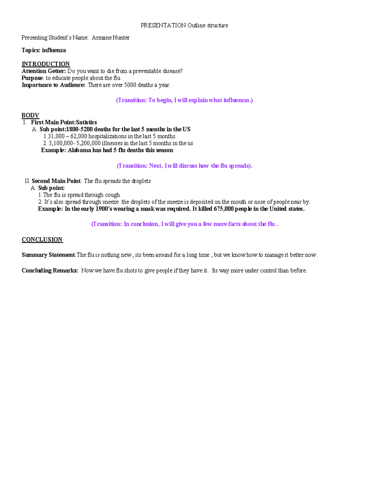 Annotated- Presentation%20Outline%20structure - PRESENTATION Outline ...