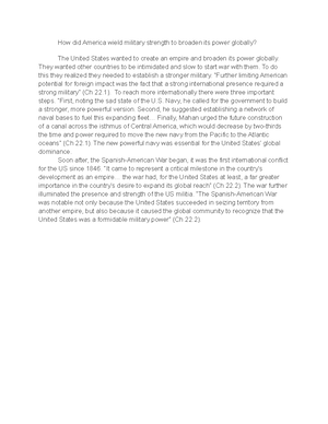 Short Answer Questions Mod 2 - Short Answer Questions What were some of ...