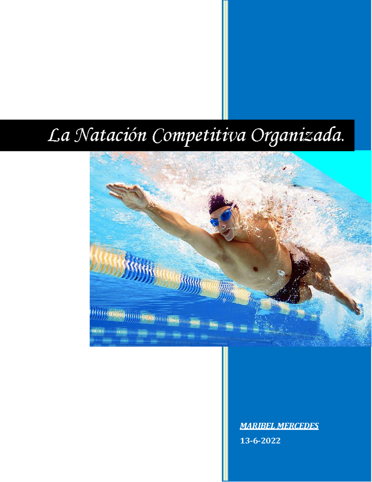 La Natación - material de apoyo - MARIBEL MERCEDES 13-6- La Natación ...