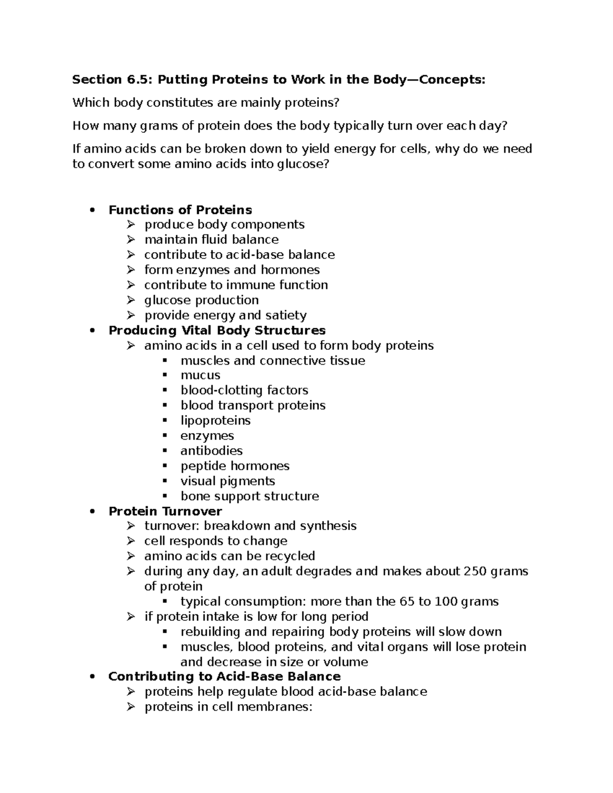 NTS Ch 6 Section 5 - Lecture notes from Intro to Nutrition and Foods ...