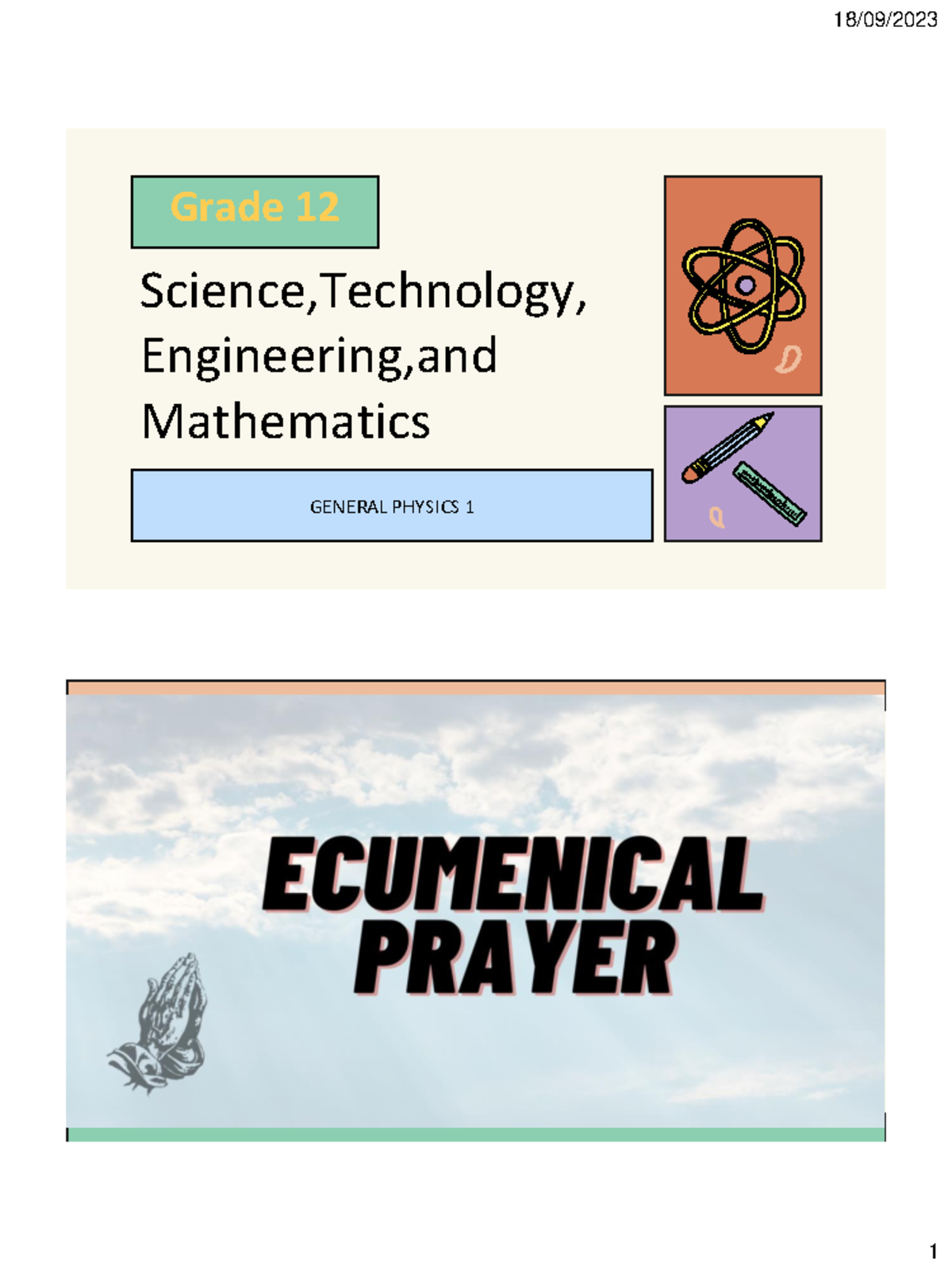 General Physics 1 2 - Science,Technology, Engineering,and Mathematics ...