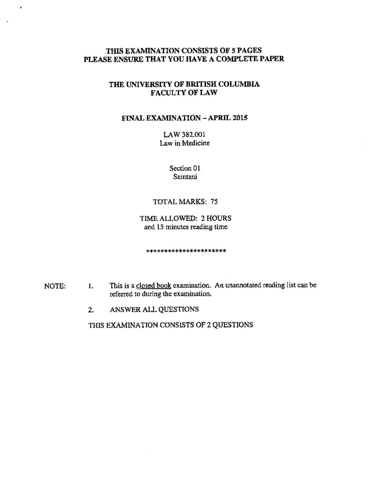 Exam 12 January 2016 Questions Warning Decodescan Unexpected Mcu Data Current Marker Is