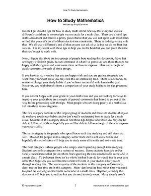 Calculus Problems - Paul's Online Notes https://tutorial.math.lamar.edu ...