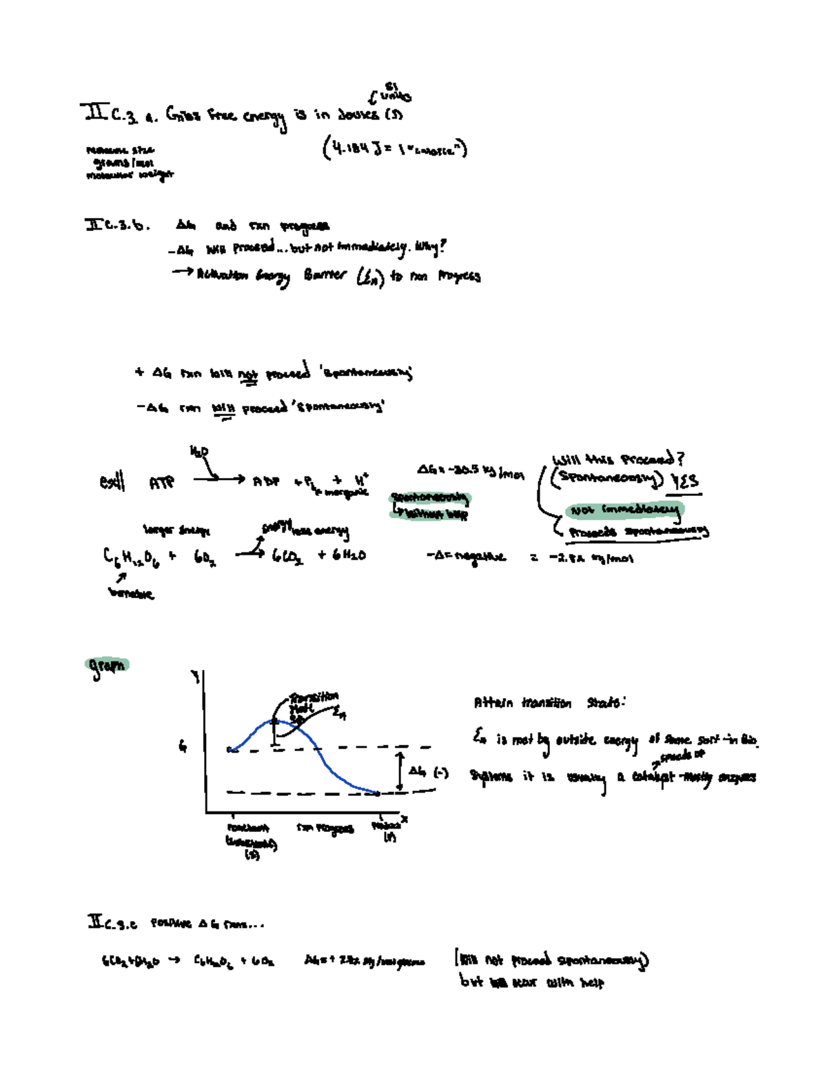 Week 2 320 - Gibs free energy and bonding - ASCI 320 - Studocu
